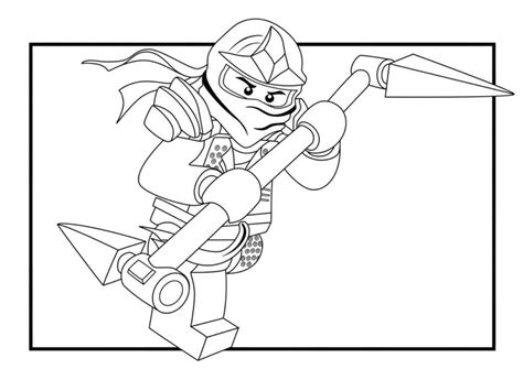 LEGO Ninjago Coloring Pages 100 Pieces Print For Free A4