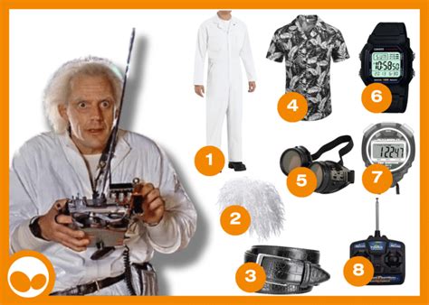 Doc Brown Costume Back To The Future Part 2 Ultimate Doc Brown 2015