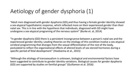 What Is “gender Dysphoria” A Meta Narrative Review Ppt Download
