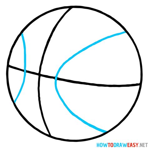 How To Draw A Basketball Step By Step Guide