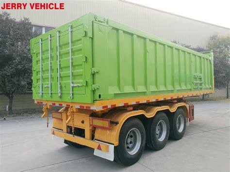Trailer Tipper Trailers 3 Axle Tipping Strong Container Chassis Dump