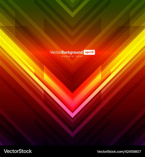 Glow Gradient Angle Stripes Royalty Free Vector Image