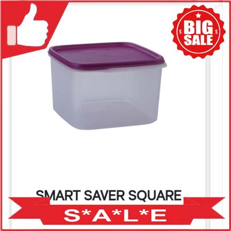 Jual Tupperware Sale 50 Tupperware Mm Square Smart Saver Square 2 Uk