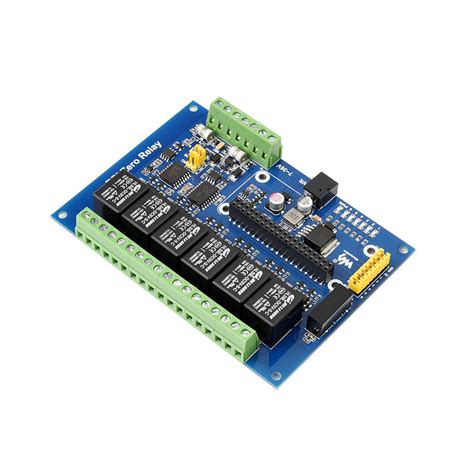 weixue 6 way relay module with optocoupler isolation rs485 can