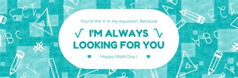 Light Green Simple Abstract Math Banner Venngage