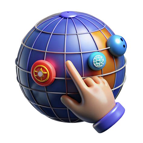 Global Interconnectivity Exploring Digital Interaction 54716732 Png