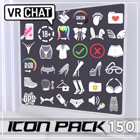 Lf 【 Vrchat Furry Custom Icons 】and 【 Vrchat Custom Icons