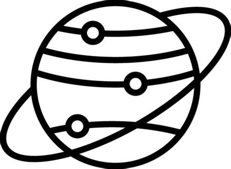 Planet Outline Vector Art Icons And Graphics For Free Download