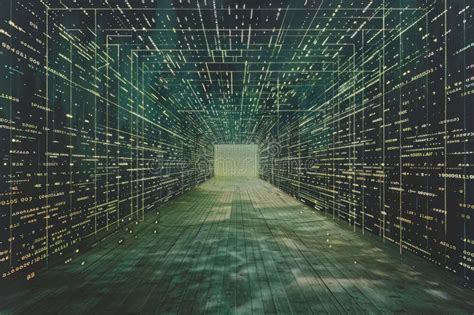 A Large Room Packed With Numerous Bright Lights In A Grid Like Pattern