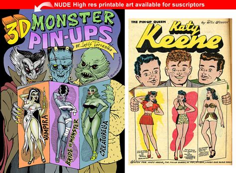3d Monster Pinups Censored By Jesustorrealba On Deviantart