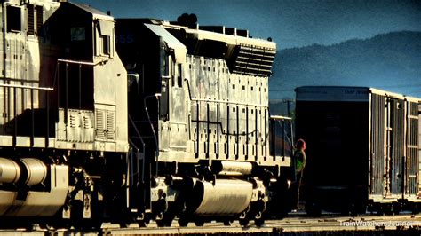 Trainwatchersjournal Mrl Sd45 355 Makes A Quick Turn At Helena