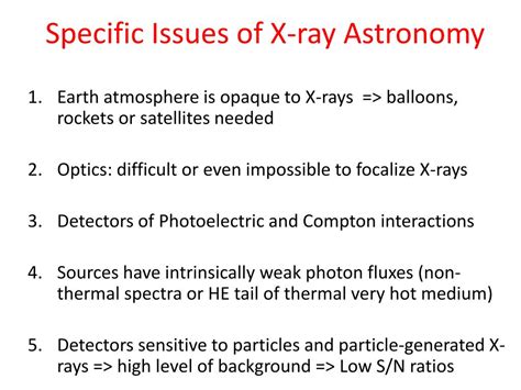 Ppt Instrumentation For X Ray Astronomy Powerpoint Presentation Free Download Id1590102