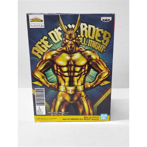 My Hero Academia Mha All Might Gold Age Of Heroes Authentic Figure