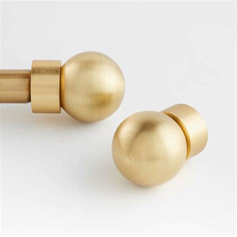 Curtain Hardware Rods Tie Backs And Rings Crate And Barrel Canada