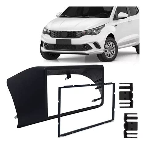 Moldura 2 Din Fiat Argo 2019 P Multimídia Mp5 7 Polegadas Parcelamento Sem Juros