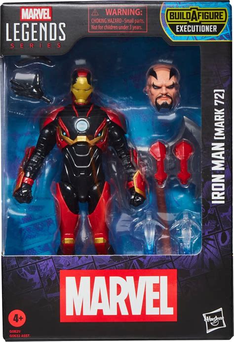 Marvel Legends Series Iron Man Mark 72 Iron Man Comics Collectible 6