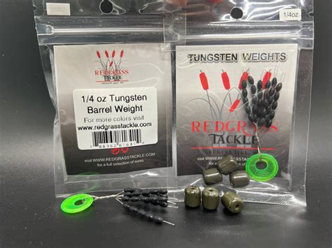 Tungsten Weights Redgrass Tackle