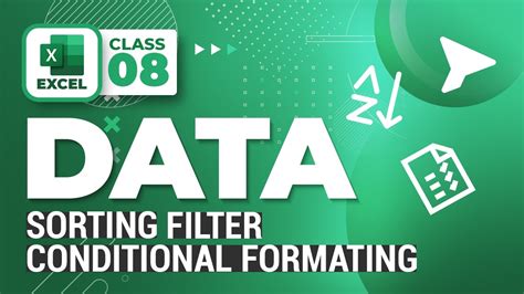 Sorting Filter And Conditional Formatting In Excel Step By Step