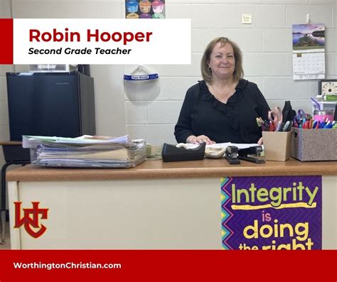 Teacher Tuesday Robin Hooper Worthington Christian School