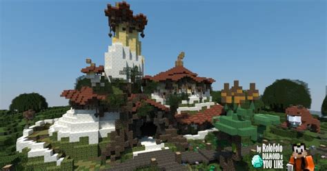 Fantasy Toad Town Minecraft Map