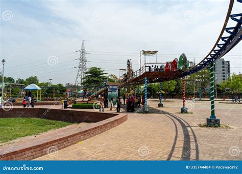 Bangladesh Rajshahi Shahid Zia Shishu Park Monorail Sky Bike