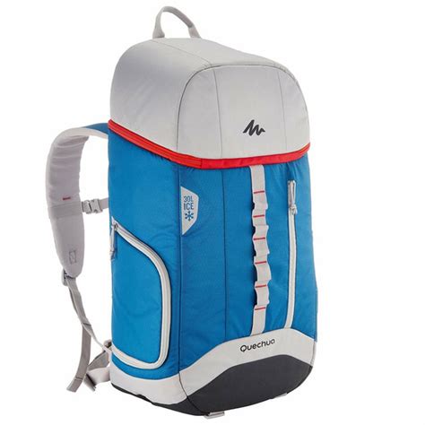 Decathlon Quechua Hiking 36 Can Cooler Backpack Blue And Multi 1 Each