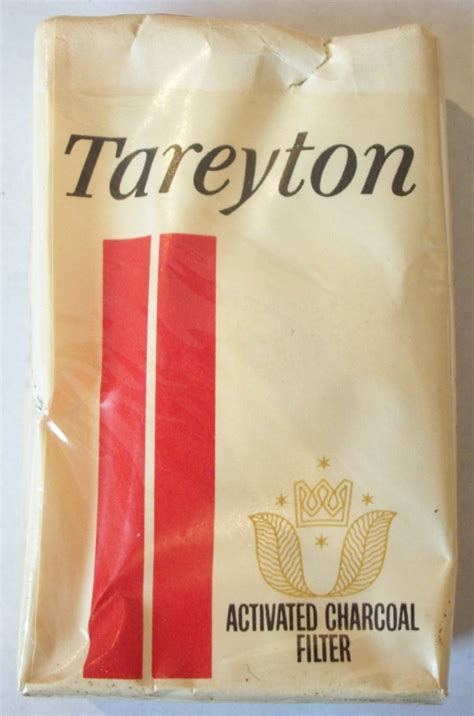 Tareyton Activated Charcoal Filter King Size Vintage American