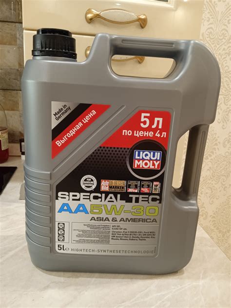 Масло LiQui Moly 5w30 — Mitsubishi Outlander (3G), 2 л, 2021 года ...
