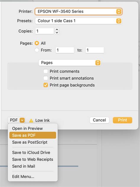 How Can I Save Pages Document As Pdf Apple Community