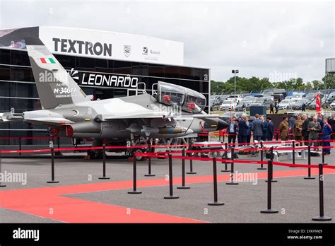 Leonardo Aermacchi M 346fa Fighter Attack Aircraft On Display At