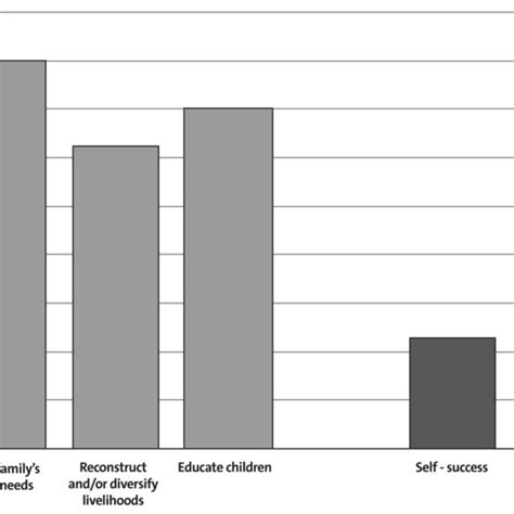 Migrants Success Perceptions Themes Are Shown In Dark Gray