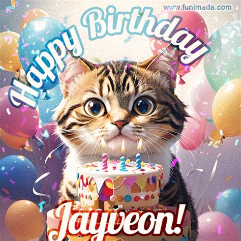 Cat Themed Happy Birthday Jayveon  Download On