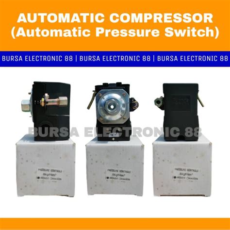 Jual Otomatis Kompresor Automatic Pressure Switch Compressor 8kg