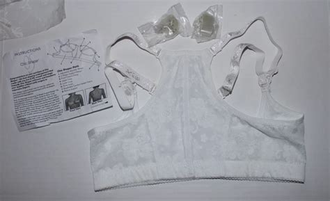 White Chic Shaper Bust Enhancer Shaping Undergarment Works With Any Bra Nip £8 97 Picclick Uk