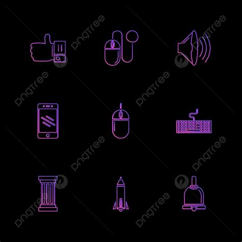 Electronics Vector Art Png Electronics Technology Study Education