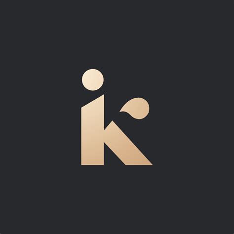 Luxury And Modern Ik Logo Design 21755970 Vector Art At Vecteezy