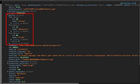 Angularjs How To Retrieve Nested Json Object Data With Ionic Stack