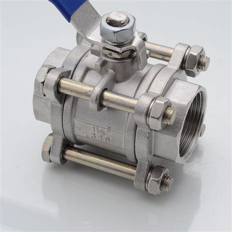 Bspt 12 Dn15 Dn100 3 Piece Full Port Ball Valve Vicedeal