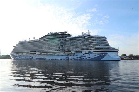 Velsen The Netherlands June 23rd 2023 Norwegian Prima Cruise Ship