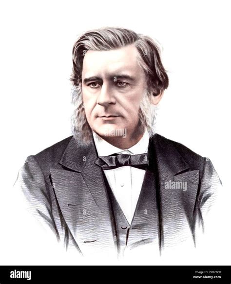 Thomas Henry Huxley 1825 1895 English Biologist And Anthropologist