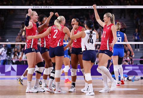 Us Women Take Olympic Silver In Paris Usa Volleyball