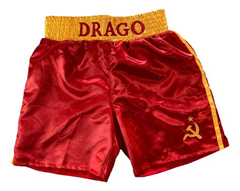 Ivan Drago Rocky Iv Boxing Trunks Pristine Auction