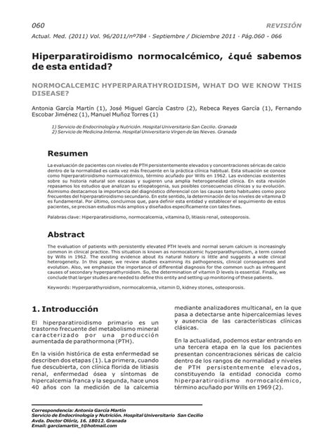 08 Hipertiroidismo Rev2 Pdf Osteoporosis Sistema Endocrino