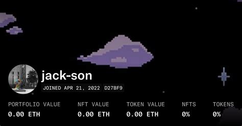 Jack Son Profile Opensea
