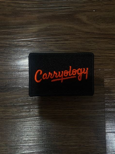 Carryology Classic P14 Velcro Patch Hobbies And Toys Stationery And Craft