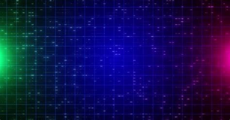 Futuristic High Tech Gird Animation Background Loop Animation Of Grid