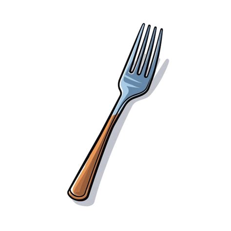 Fork Vector On White Background Premium Ai Generated Vector