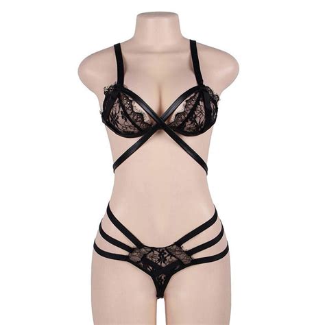 Sheer Sexy Latina Lingerie Set Hot Sexy Mature Lingerie Bra Panties