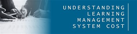 Learning Management System Cost Pricing Models