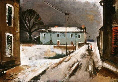 A 4330 Joseph Kutter Zasněžená Krajina Obrazynaplátněcz